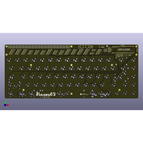 Jual Kawung65 Discipline Based Hotswap PCB Keyboard 65% Custom Kit ...