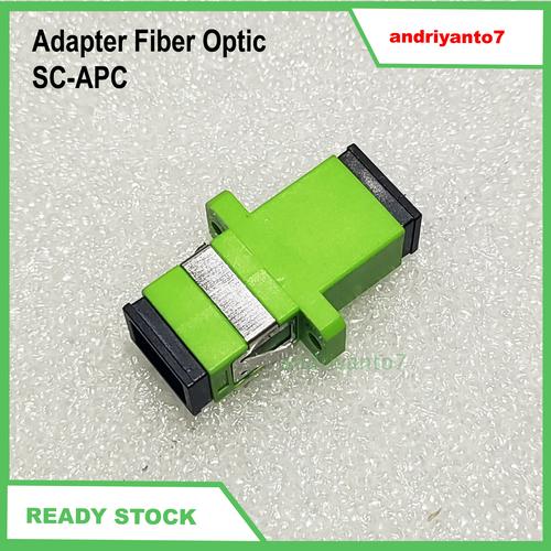 Jual Adapter SC APC Female to Female Fiber Optic - Kota Depok ...