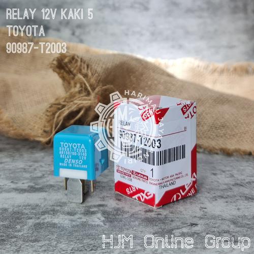 Promo RELAY 12V KAKI 5 TOYOTA INNOVA / AVANZA / FORTUNER / YARIS ...