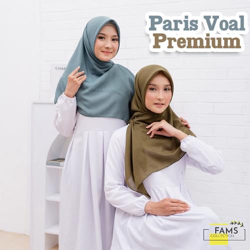 Jual HIJAB PARIS VOAL PREMIUM KERUDUNG JILBAB PARIS VOAL ANTI LETOY ...
