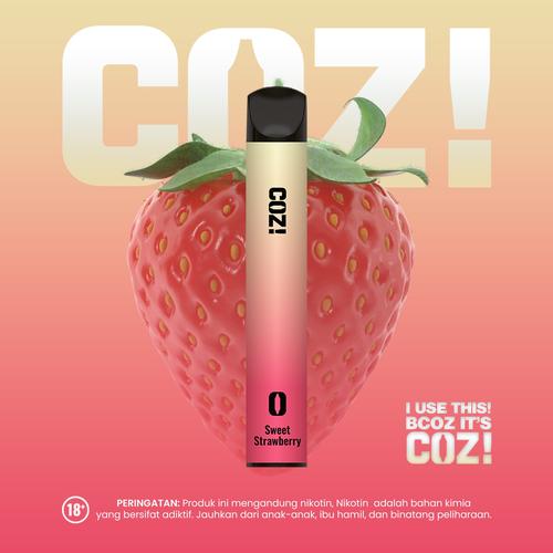 Jual Cozi 2.0 Sweet Strawberry Disposable Pod by Cozi 100% Authentic ...