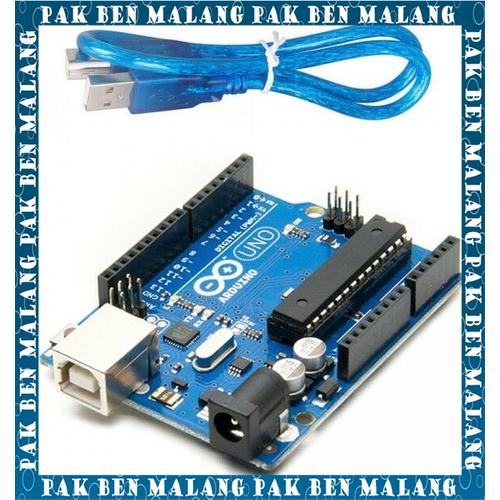 Jual ARDUINO UNO R3 ATMEGA328P DIP + CABLE - Kota Malang - Pak Ben ...