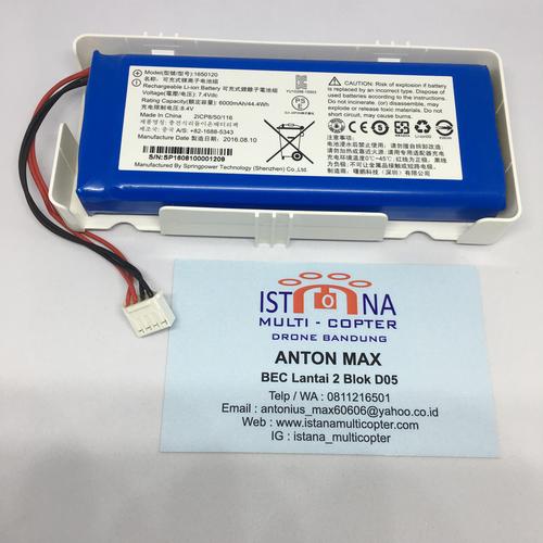 Jual Battery batrai batre remot drone dji phantom 3, 4 pro - Kota ...
