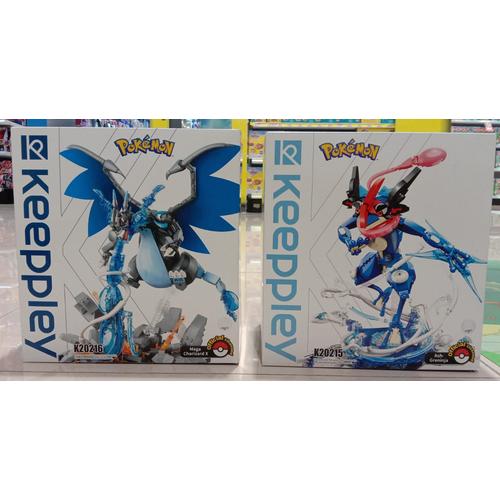 Jual Sale: Keepley Pokemon K20216 Mge Charizard X/ Ash Greninja K20215 ...
