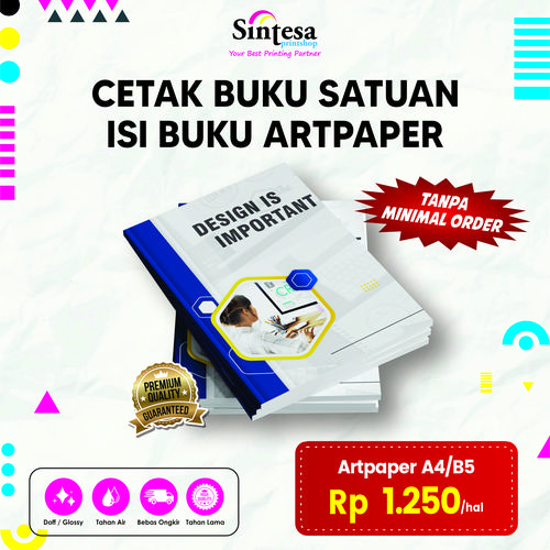 Jual Isi Buku Booklet/Softcover/Hardcover/Ring (A5/A4/B5) 2 SISI ...