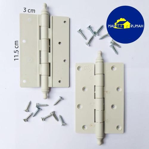 Jual ENGSEL PVC PLASTIK 4.5" 4,5 inch Pintu Kamar Mandi - GMP - Kotak ...