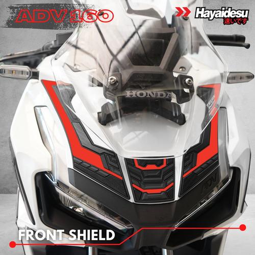 Promo Hayaidesu Honda ADV 160 Front Shield Body Protector Cover - Hitam ...