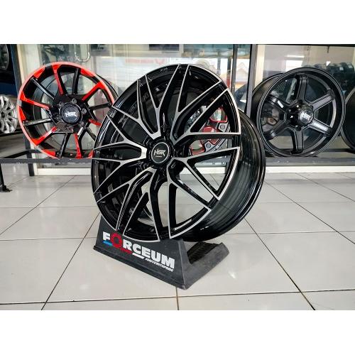 Jual Velg Variasi Mobil Toyota Rush FG AKEGULA HSR Ring 18 Black Polish ...
