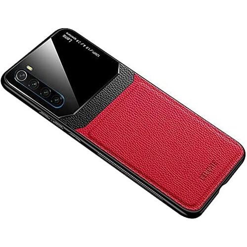Jual XIAOMI REDMI NOTE 8 LEATHER FUNDOS CASE GLASS SOFT HARD COVER ...