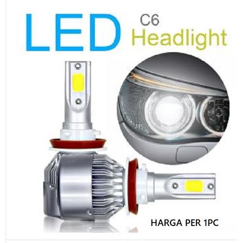 Jual Lampu LED Mobil C6 36W Headlamp Utama Mobil 36 Watt H4 H8 H9 H11 ...