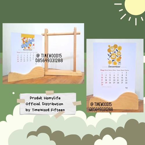 Jual STAND KAYU KALENDER MEJA / TABLE TENT - Kota Surabaya - Timewood ...