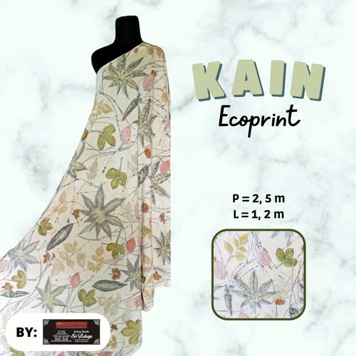 Jual Kain Batik Ecoprint By Swarnabhumi | Bahan baju | Lembar kain ...