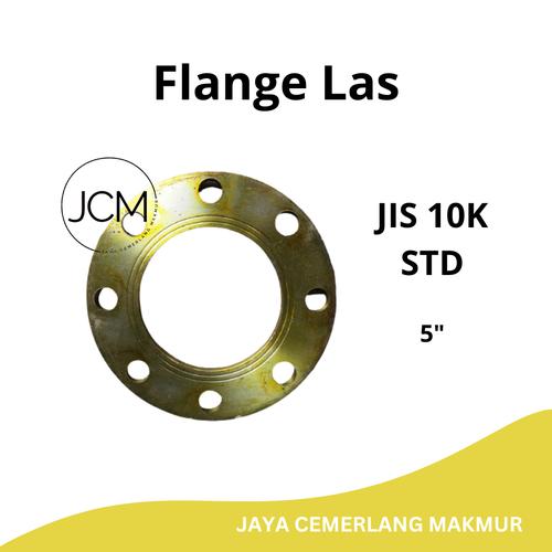 Jual Flange Las JIS 10K STD uk 5" / Flange Carbon Steel / Flange FF 5 ...