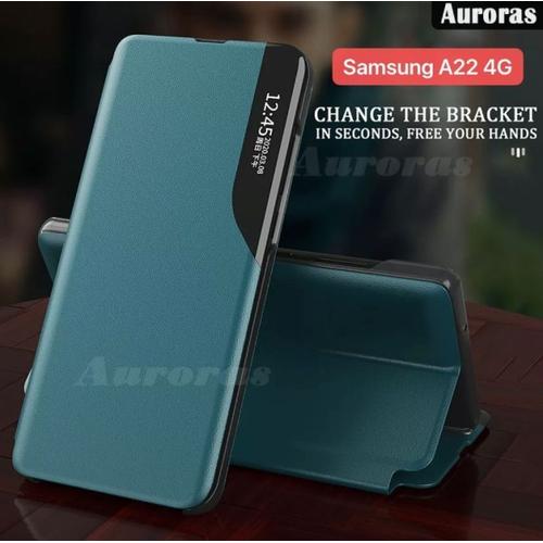 Jual OPPO A77S A57 4G SMART VIEW SARUNG FLIP CASE CASING HANDPHONE ...