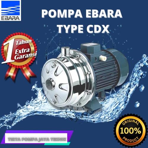 Jual POMPA EBARA CENTRIFUGAL TYPE CDX 90/10 - Jakarta Barat - Tirta pompa teknik | Tokopedia