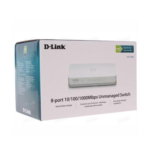 Jual Switch Hub Dlink DGS-1008A 8 Port Gigabit - Kota Surabaya - Gamma ...