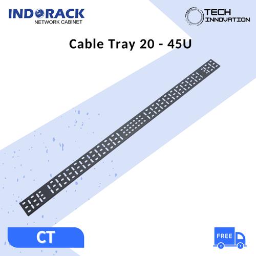 Jual INDORACK Cable Tray 20 - 45U Rack Rak Server Cable Management CT ...