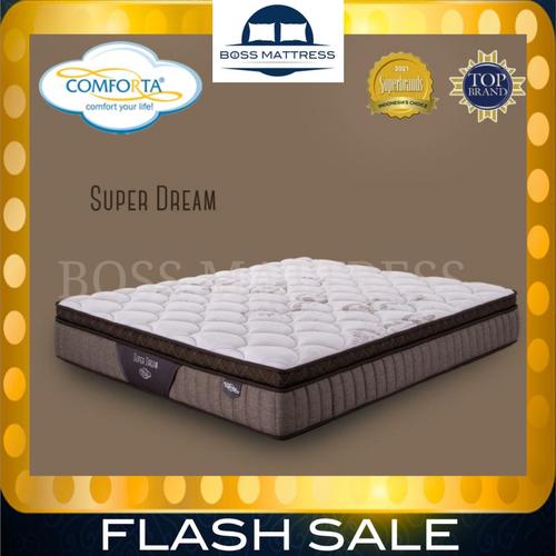 Promo COMFORTA SpringBed SUPER DREAM ( Hanya KASUR ) 160 180 200 120 ...