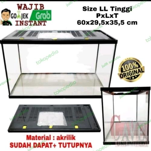 Jual TERRARIUM AQUARIUM 60 CM KANDANG REPTIL / PLUS TUTUP - aquarium - Kota Bekasi - julfi ...