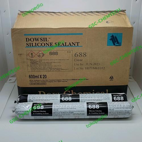 Jual Dowsil 688 Sealant Sosis (Clear) 600ML - Jakarta Barat - GSC-CHEMTECH | Tokopedia