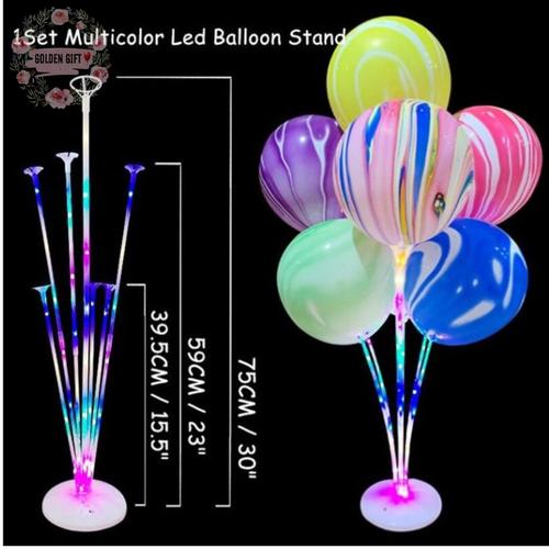 Jual Stik Balon 7in1 LED / Standing Balon 7in1 lampu LED / Standing ...
