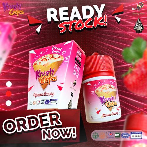 Jual KRUSTY CREPES QUEENS SAVORY V5 60ML - N9 - N6 - Kota Bandung ...