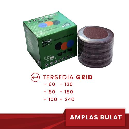 Jual AMPLAS BULAT / AMPLAS TEMPEL / AMPLAS BULAT GRID 60 / AMPLAS O ...