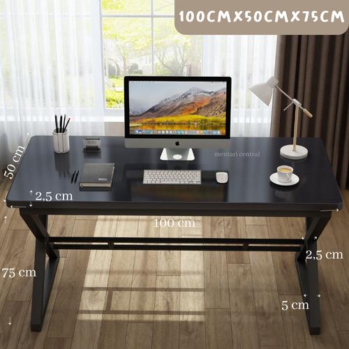 Jual Meja Minimalis Meja Belajar Meja Kantor Komputer 100X50X75cm ...