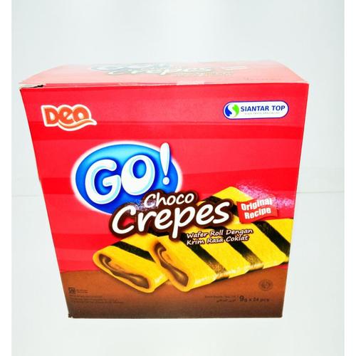 Jual Biskuit wafer deo go crepes 1 box isi 24 gocrepes go krepes ...