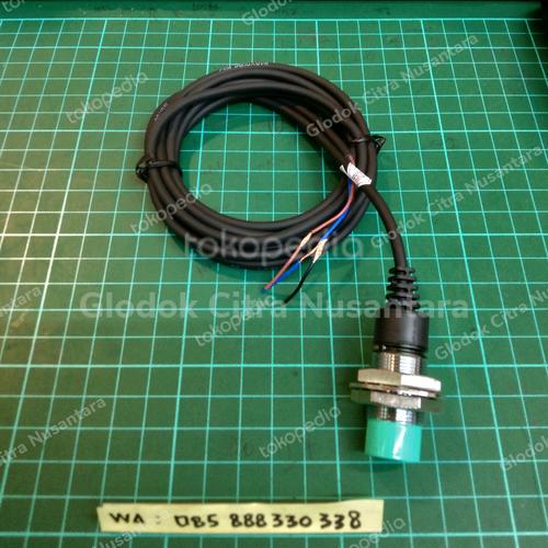 Jual Hanyoung Nux UP18RD-8NA NPN NO 18mm sense 8mm Proximity Sensor ...