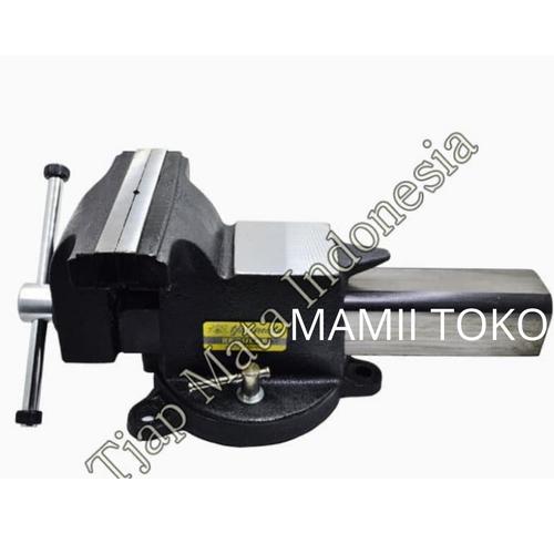 Jual Catok Paron Ragum 4" Catok Besi Putar Bench Vise 4 inch Tjap Mata ...