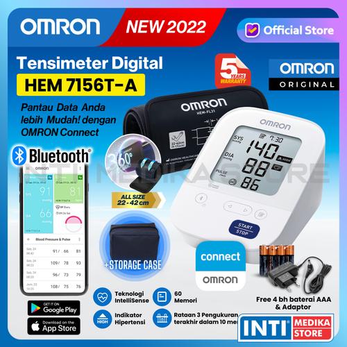 Promo OMRON - Tensimeter Digital 7156A 7156T-A Bluetooth+Manset 360 ...