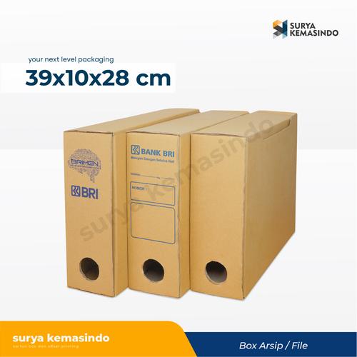 Jual Box File 39x10x28 cm (BRI) Kardus/Box/Arsip/File/arsipBRI ...
