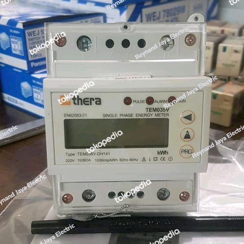 Jual kwh meter thera digital TEMO35V-DH141 10(80)a modbus RTU RS485 - Jakarta Pusat - Reynand ...