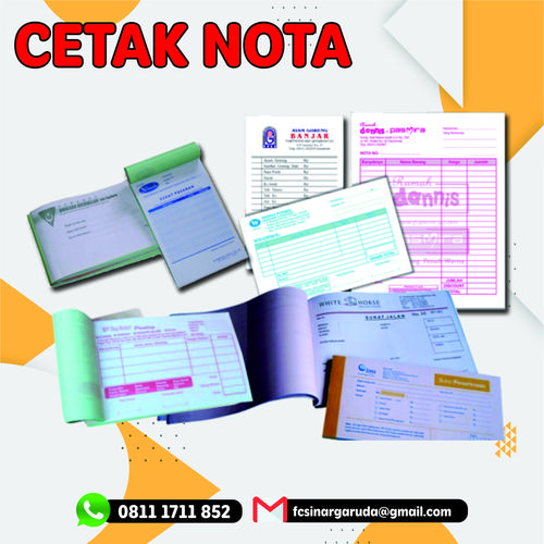Jual CETAK NOTA / SURAT JALAN / KWITANSI / CUSTOM / FREE DESIGN ...