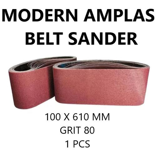 Jual MODERN AMPLAS BELT 100 X 610 MM GRIT 80 AMPLAS BELT SANDER TANK ...
