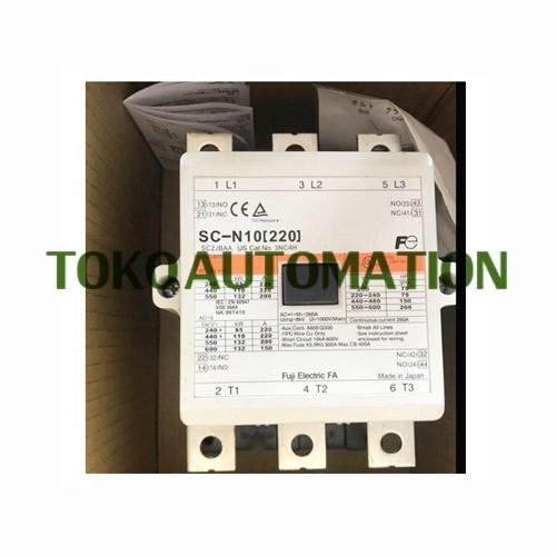 Jual SC-N10 Kontaktor SC - N10 SCN10 220V 2NO 2NC AC Contactor SE81 ...