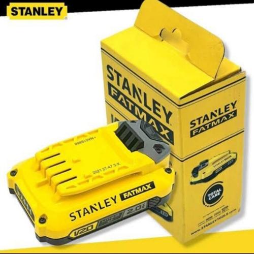 Jual Battery 20V Stanley SB202-B1 Cordless 2.0 Ah Fatmax Baterai 20V ...