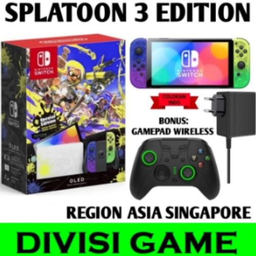 Jual Nintendo Switch Oled Splatoon 3 Edition Oled Console Splatoon ...