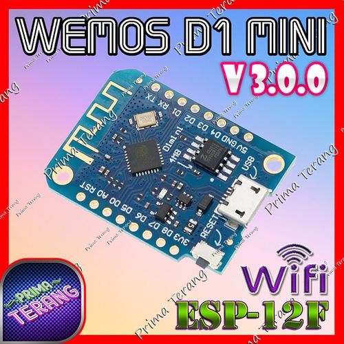 Jual Wemos D1 Mini V3 Esp8266 Esp12f Wifi Iot Lua Nodemcu Esp 12f V300 Kota Tangerang