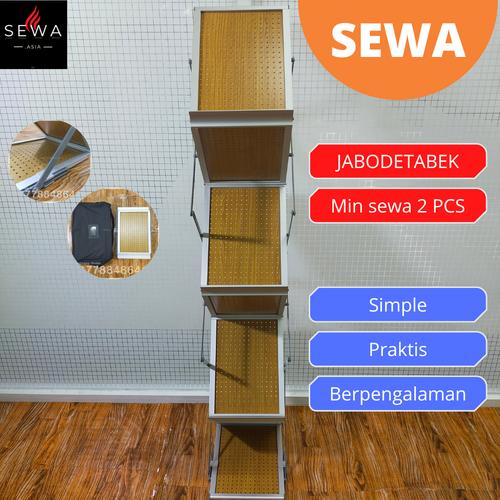 Jual Sewa Rak Brosur Lipat ( Rak Portable ) Khusus Jabodetabek ...