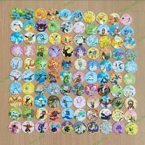Jual Gashapon Pokemon Coin Tazos Spin Smash Pentazo Hologram Kartu Nama ...