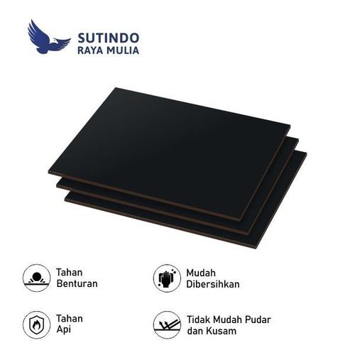 Jual ACP PE Black 4MM x 1.22M x 2.44M AL 0.2 - Kota Surabaya - Sutindo ...