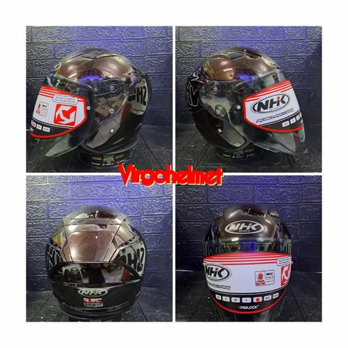 Jual NHK S1 GP PRO SOLID CHAMELEON LASER RED ORIGINAL - M - Kab. Bekasi ...