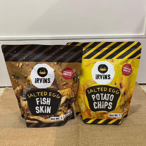 Jual Irvins Salted Egg Fish Skin 105 g - Truffle 70gr - Jakarta Utara ...
