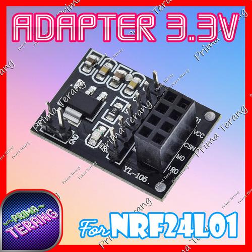 Jual Adapter for NRF24L01 Wireless Transceiver 3.3V Regulator Converter ...