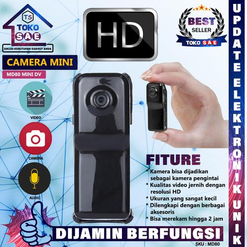 Jual Portable Mini DV DVR Hidden Spy Video Camera Voice recorder Md80 ...