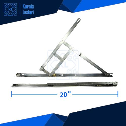 Jual Engsel Jendela Casement 20" / Friction Stay 20 inch - Kota ...