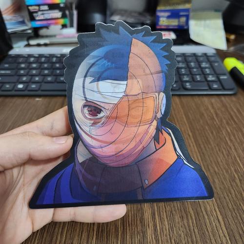 Jual STIKER 3D MOTION LENTICULAR ANIME - D0100 - Naruto - Obito Uchiha ...