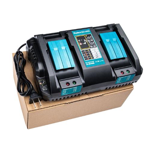 Jual Pengganti Makita Lithium-Ion Dual Port Fast Charger DC18RD 18V LXT ...
